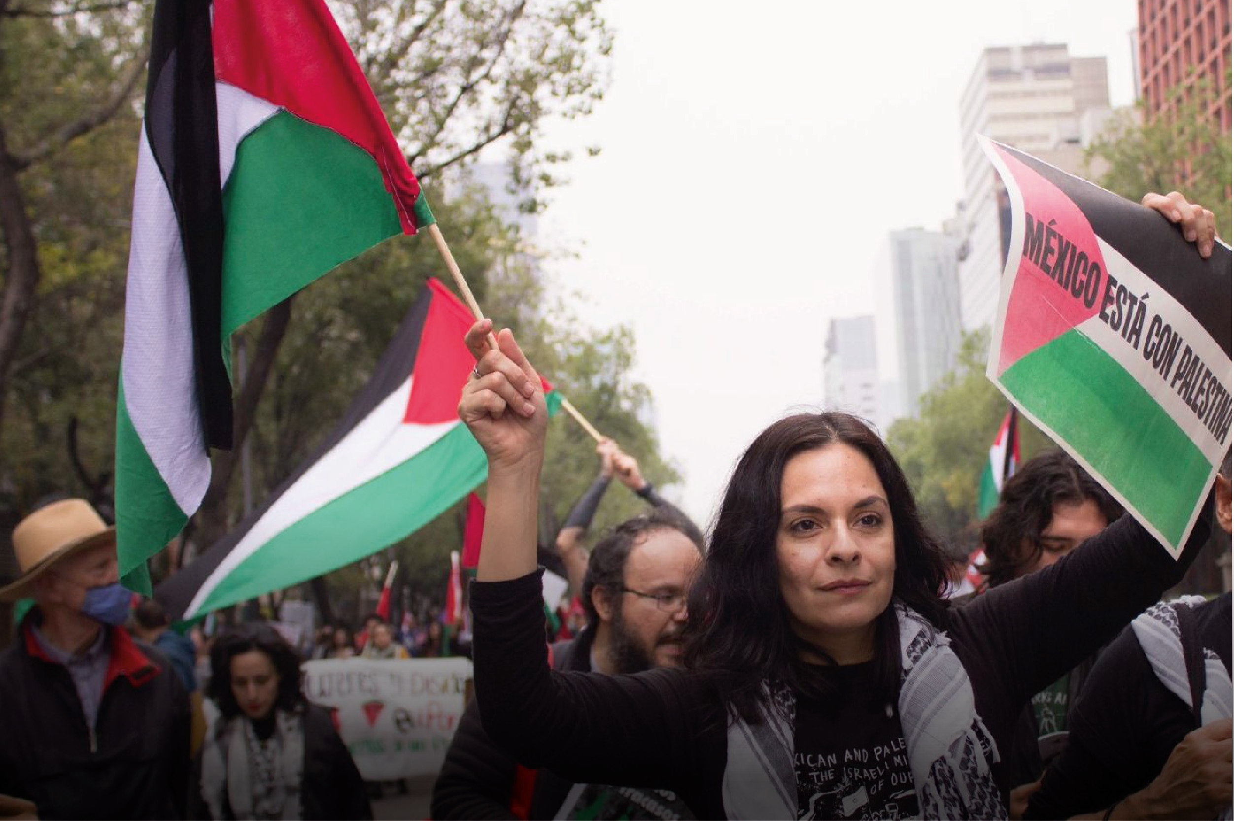 Marcha en CDMX conmemora segundo aniversario del ataque de Hamás y ...