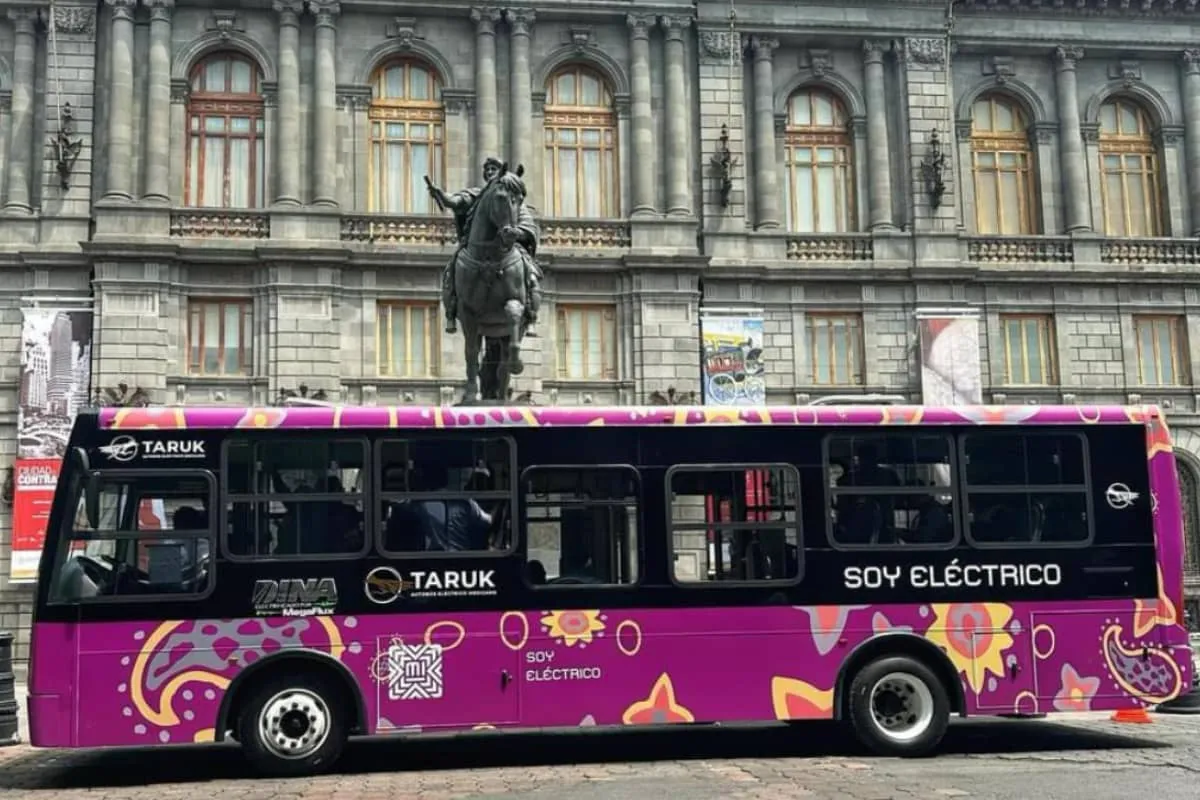 Presentan al Taruk, el primer autobús eléctrico mexicano